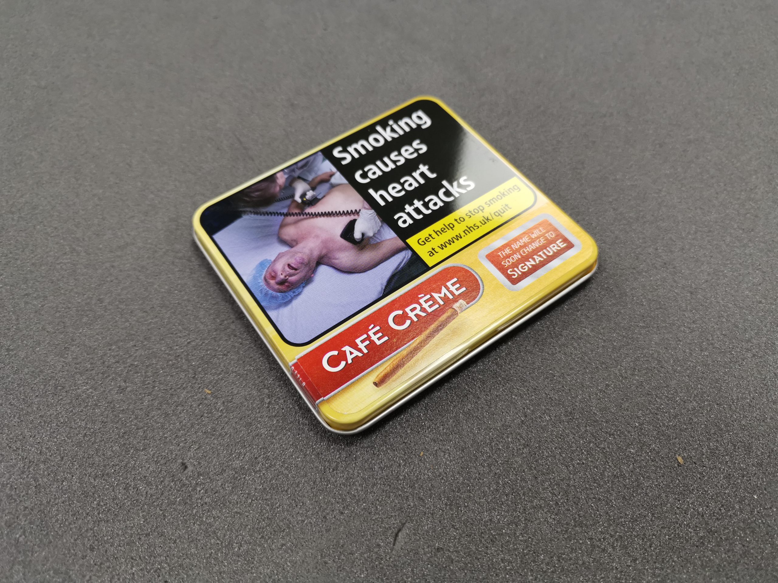 Signature (Cafe Creme Original) (Tin of 10) - Smoke Lounge