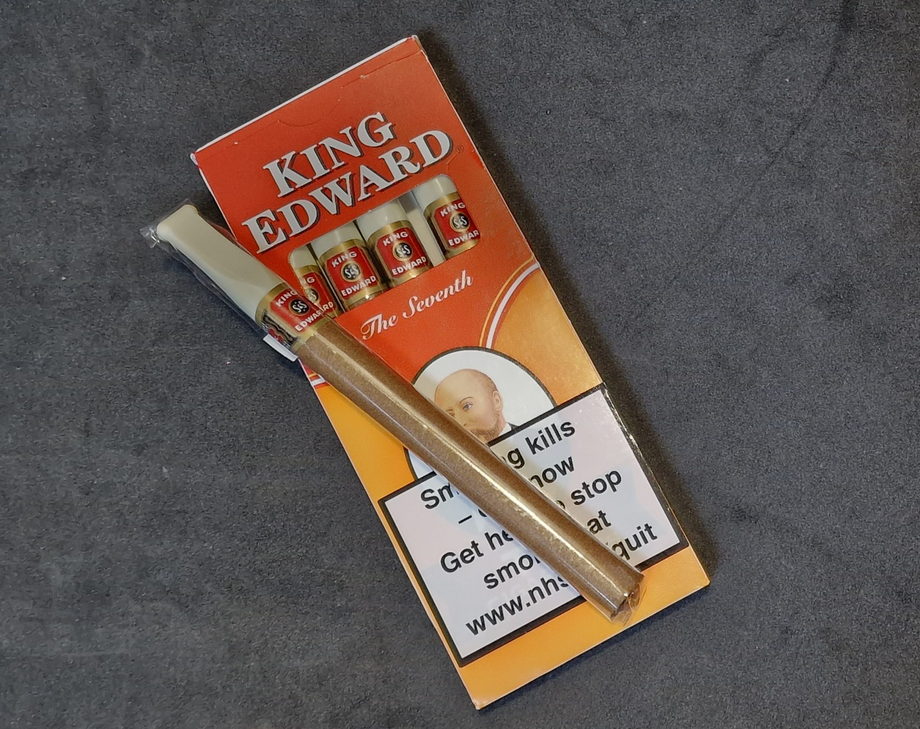 King Edward Tip Cigarillos (Pack of 5) - Smoke Lounge King Edward Tip Cigarillos (Pack of 5) - Smoke Lounge