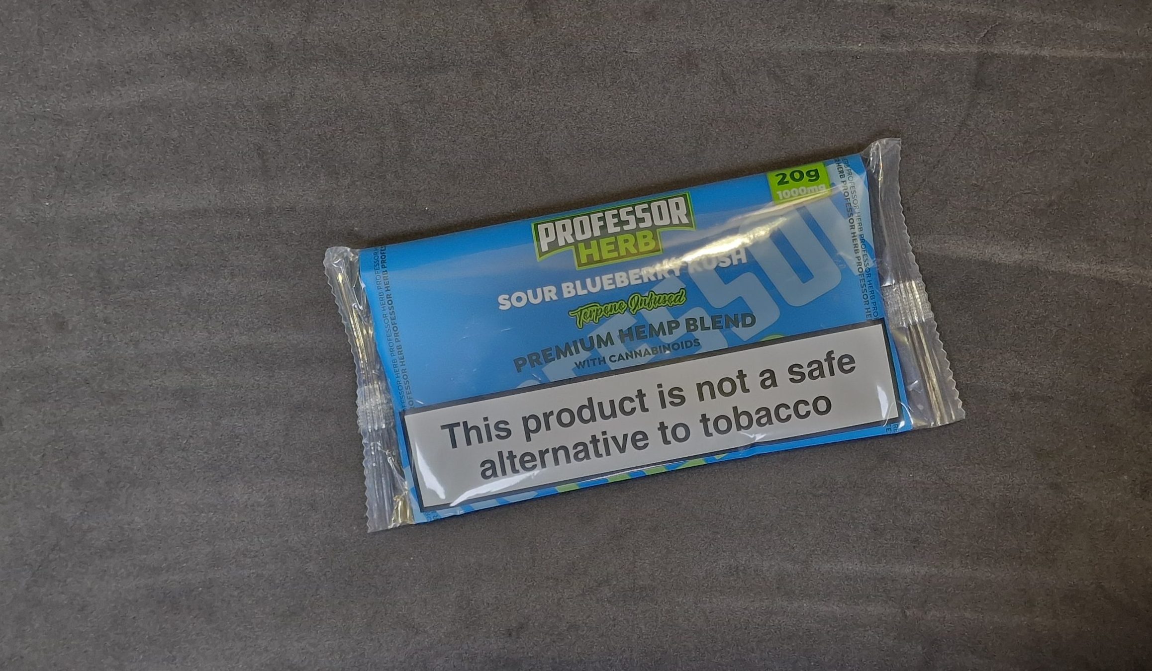 Professor Herb - Sour Blueberry Kush (Premium CBD Hemp Blend) - Smoke ...